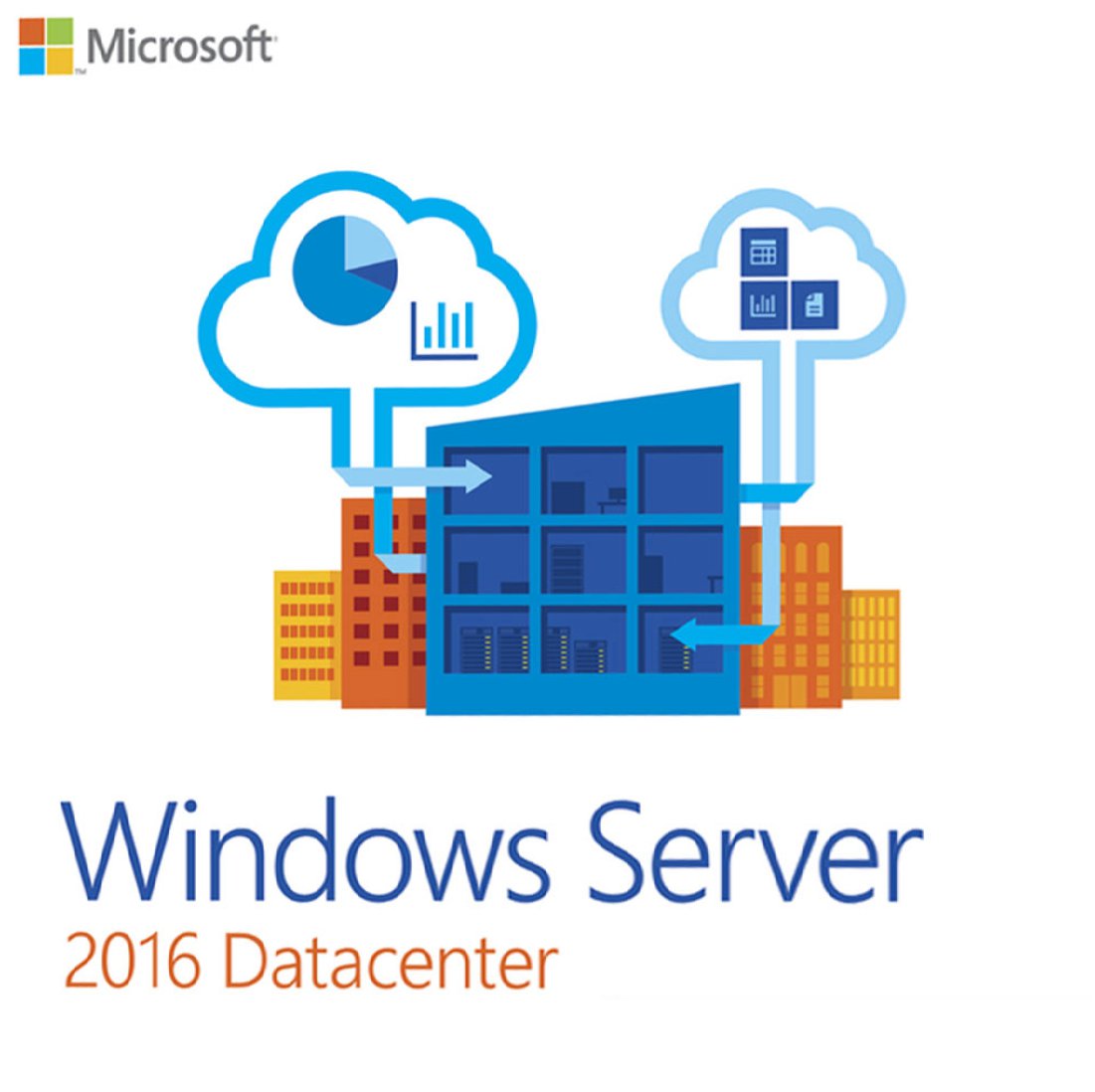 Windows Server 2016 Datacenter 64bit 16 Core PL - SoftMedia